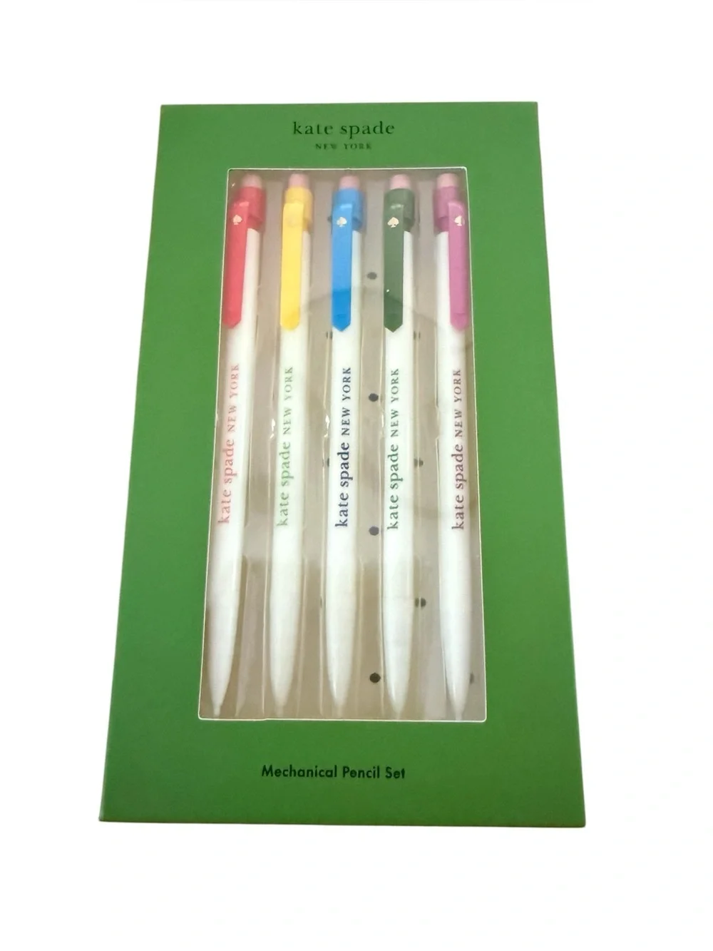 kate spade | Office | Kate Spade Multicolor Mechanical Pencil Set Of 5 ...